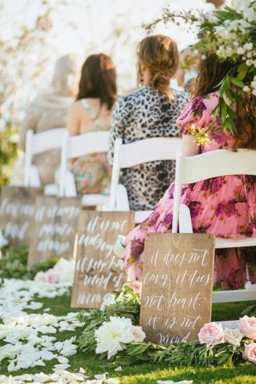 17 Gorgeous Wedding Decorations For Your Ceremony Aisle
