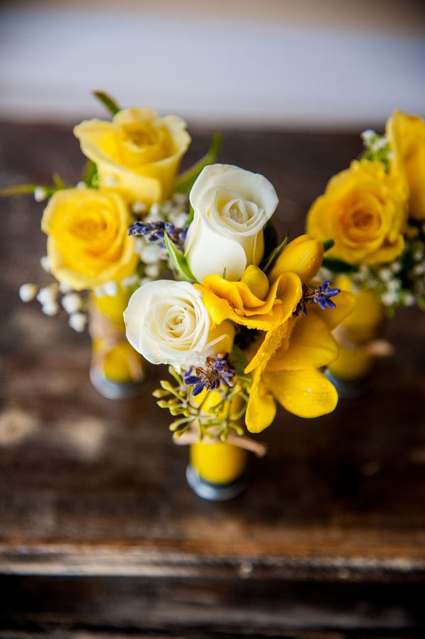 A Bright Yellow Country Wedding | Woman Getting Married