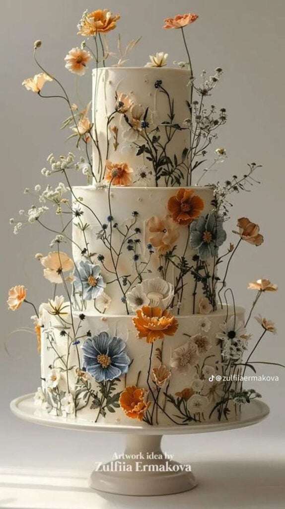 21 Floral Wedding Cakes We Love | Woman Getting Married