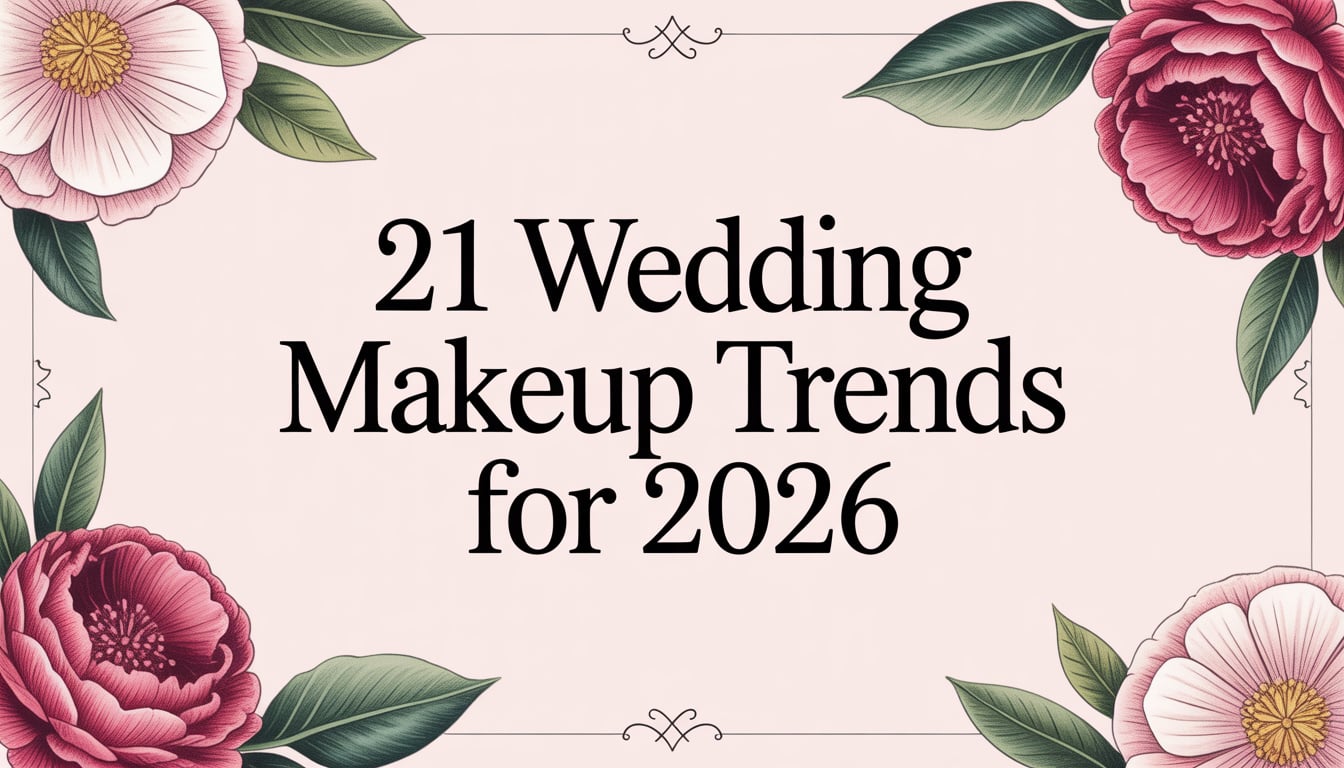 21 Wedding Makeup Trends for 2026 | Woman Getting Married
